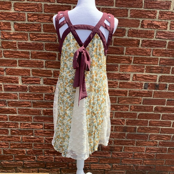 Ryu | Dresses | Ryu Floral Lace Boho Dress | Poshmark